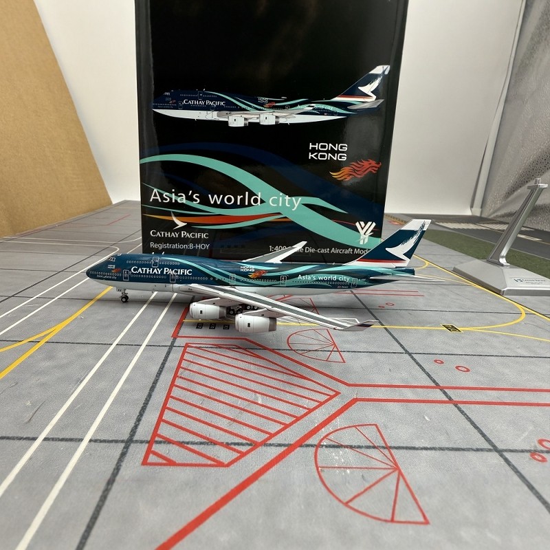 YY Wings 1/400 Cathay Pacific Airlines B747-400 Millennium/Asian ...