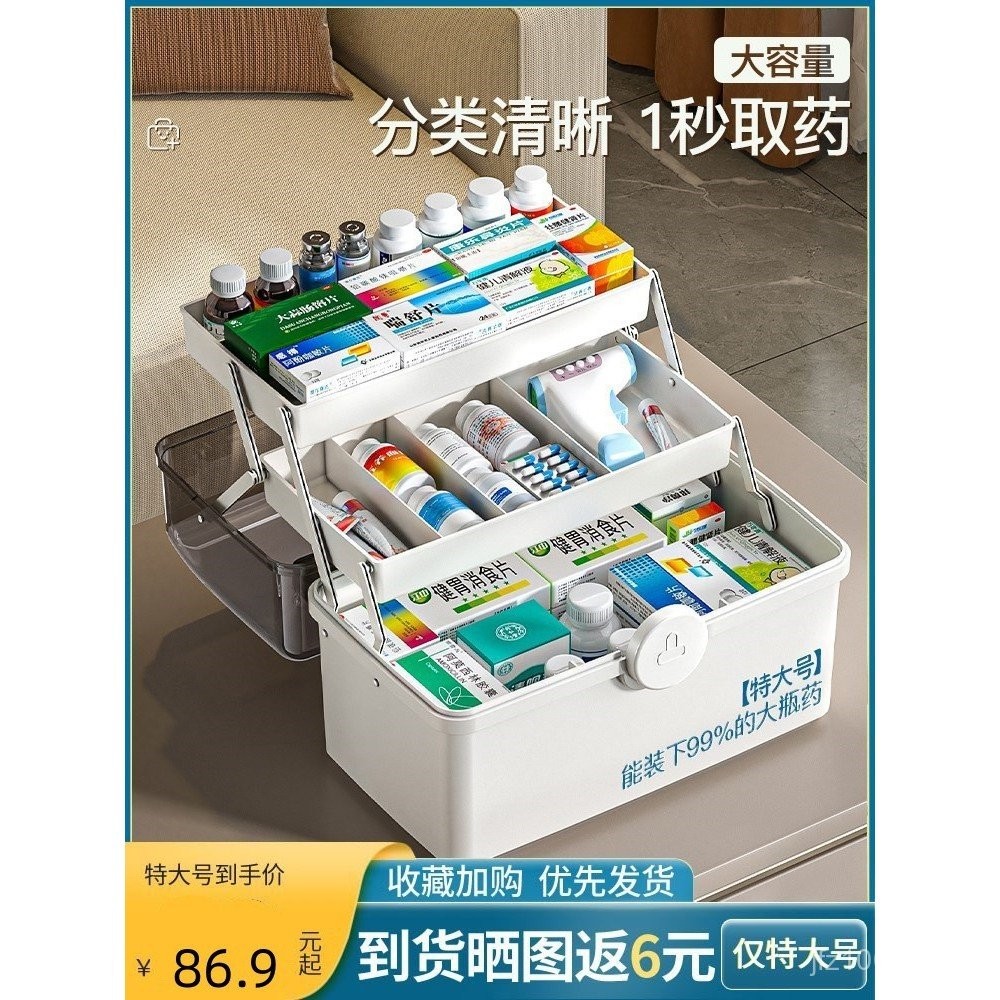 Kotak Penyimpanan Kit Pertolongan Cemas Kanak-kanak Kotak Ubat Rumah ...