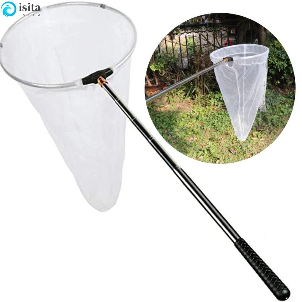 ISITA Flying Animals Capture Net, Butterfly Net Extendable Telescopic ...