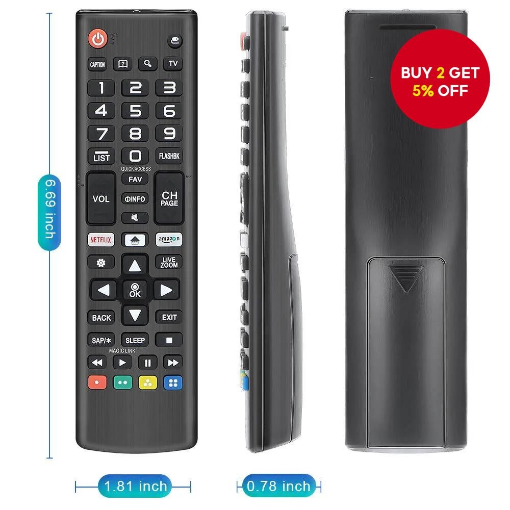 AKB75095307 Universal Remote Control Compatible for LG Smart TV LED ...