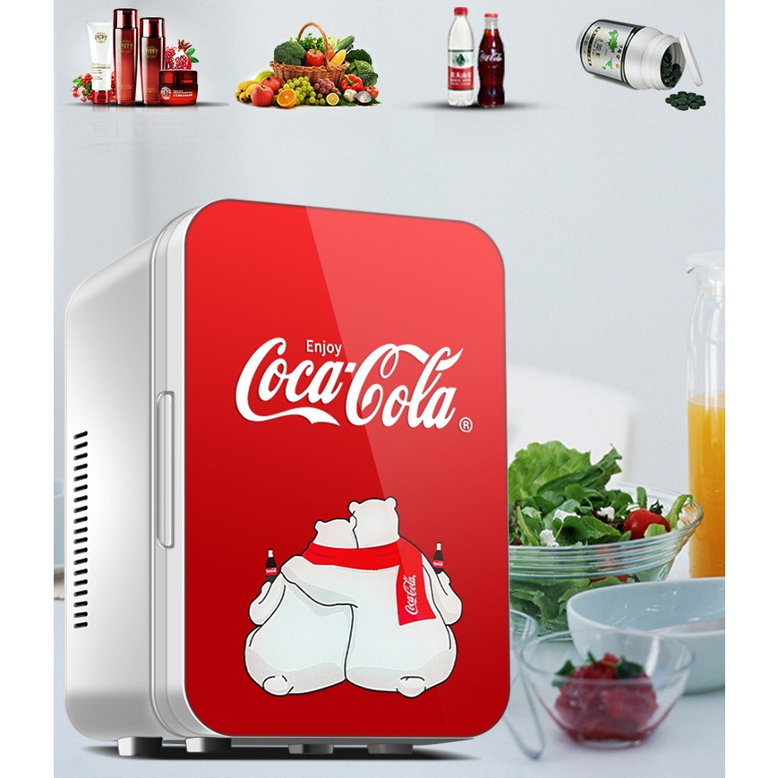 Cocacola Mini Refrigerator Car Refrigerator 8L Cosmetic Refrigerator ...
