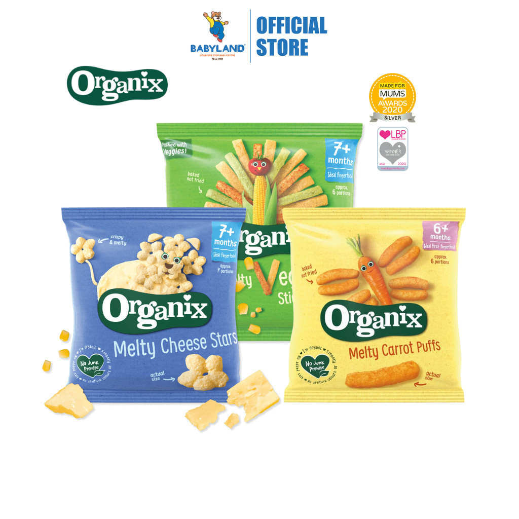 Organix Melty Puffs 15g/20g | Shopee Malaysia