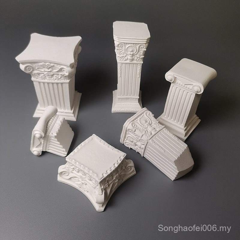 Ins Style Roman Column Ornaments European American Style Decorations ...