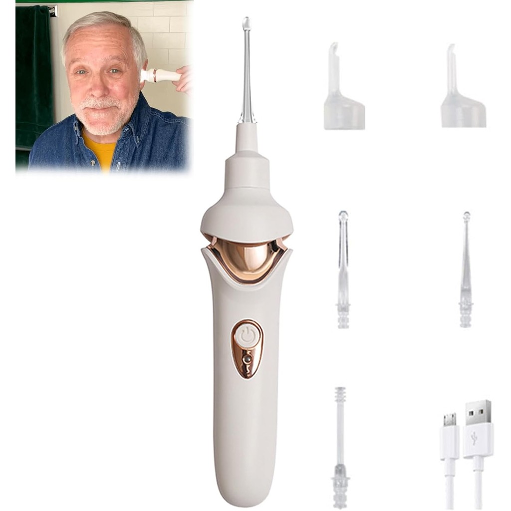 Puriear Ear Wax Remover, Puriear Ear Wax Cleaner, Electric Ear Suction ...