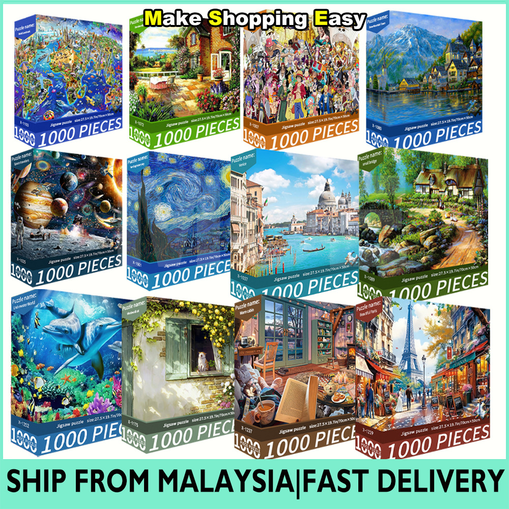 MSE 1000pcs Jigsaw Puzzle for Kids Anime Puzzle Intellectual Game ...