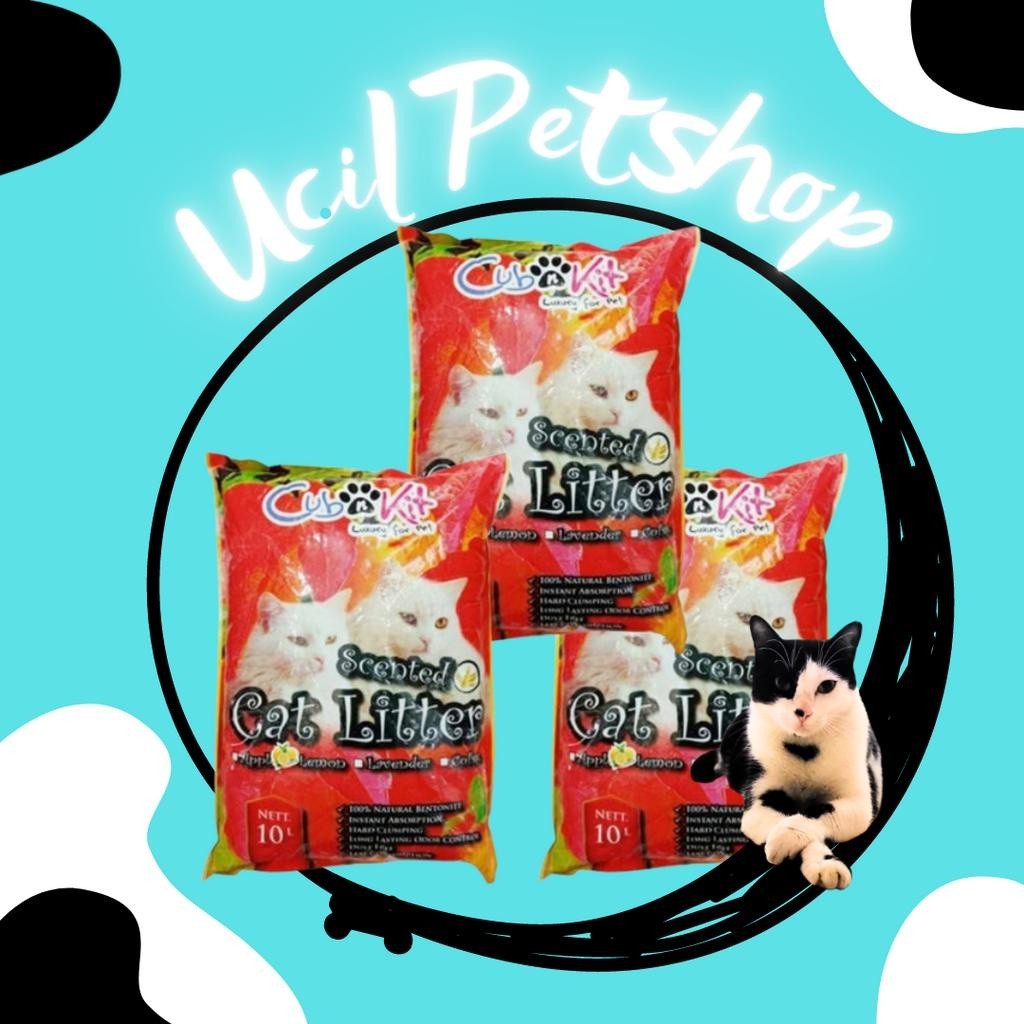 Lumpy Sand Scented Cat Sand Cub N Kit Freshpack 10L | Shopee Malaysia