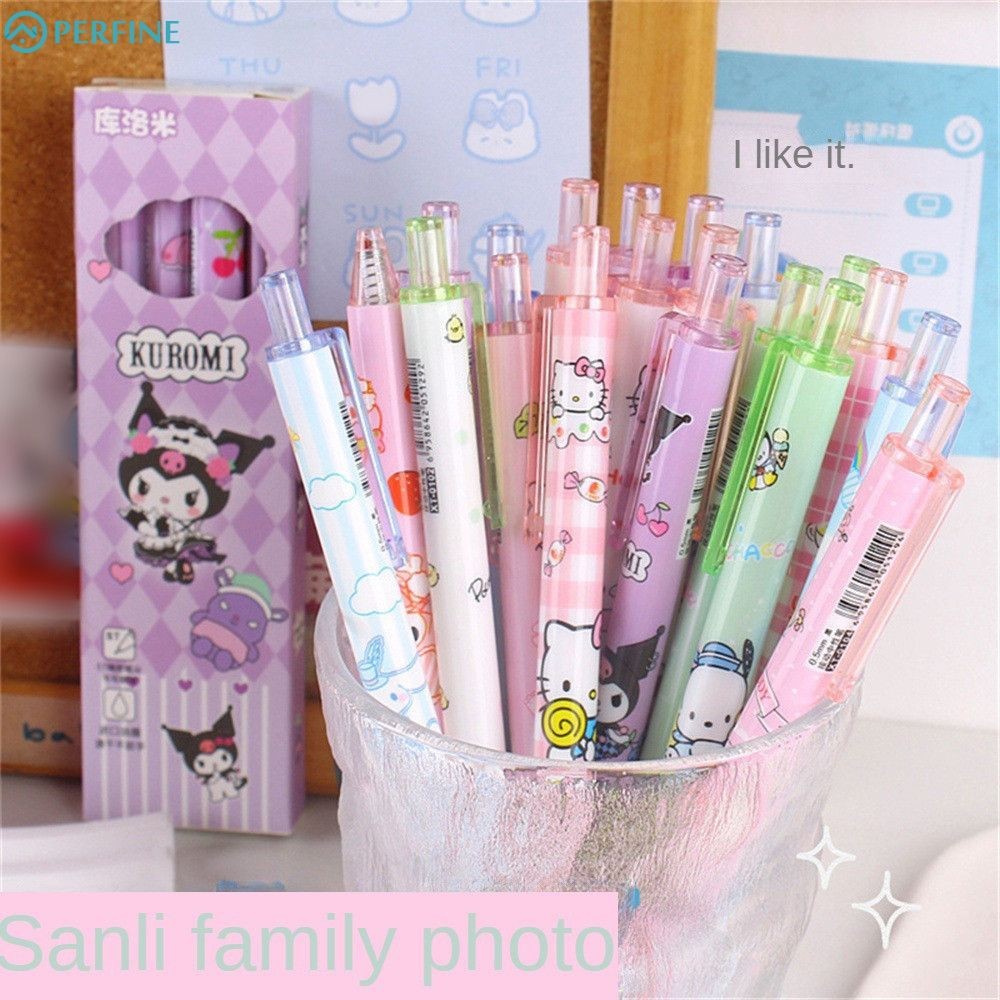 Office School Stationery 0.5mm Stationery Press The Pen Cute Sanliou ...
