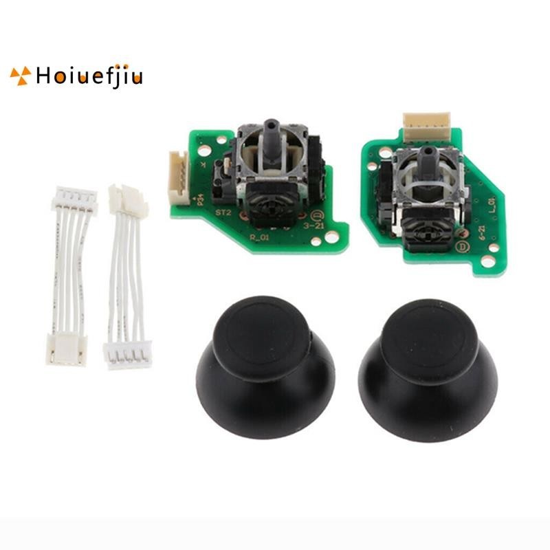 Analog Stick Caps + 3D Joystick Thumbstick + Flex Cable Replacement Pad ...