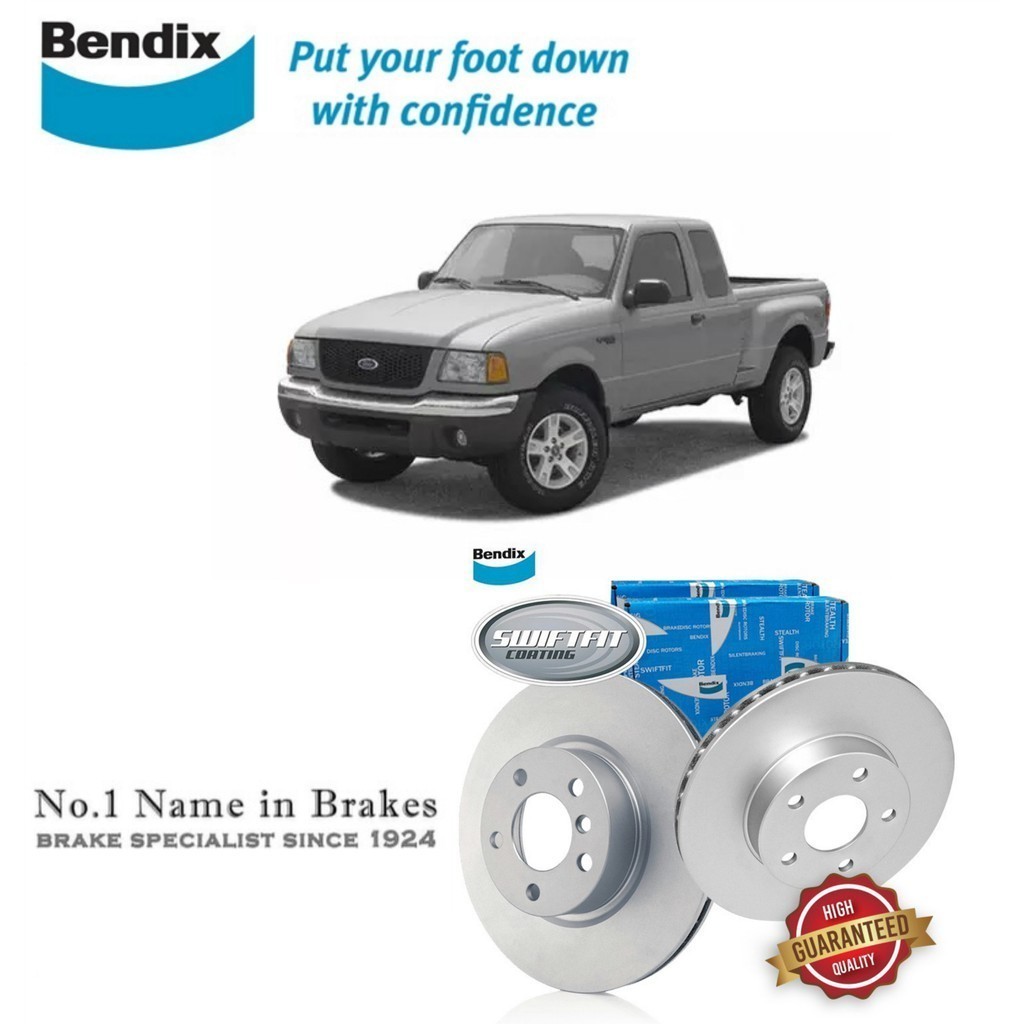 Original Bendix Swiftfit BR2952 Front Disc Rotor - Ford Ranger 4X4 2002 (PC) | Shopee Malaysia
