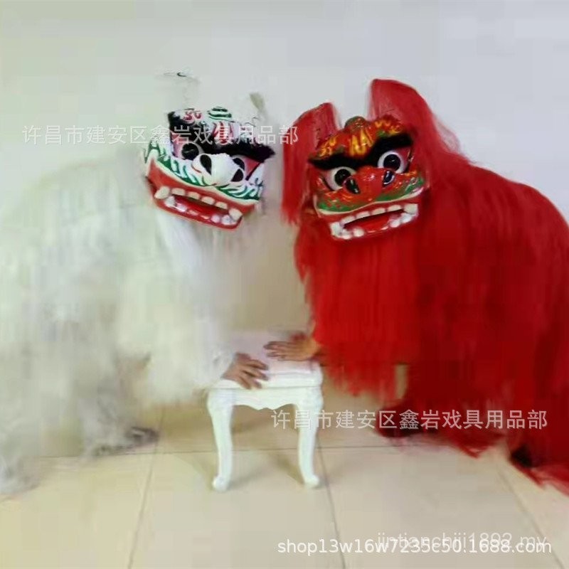 New Style Lion Dance Props Whole Set Little South Lion Performance ...