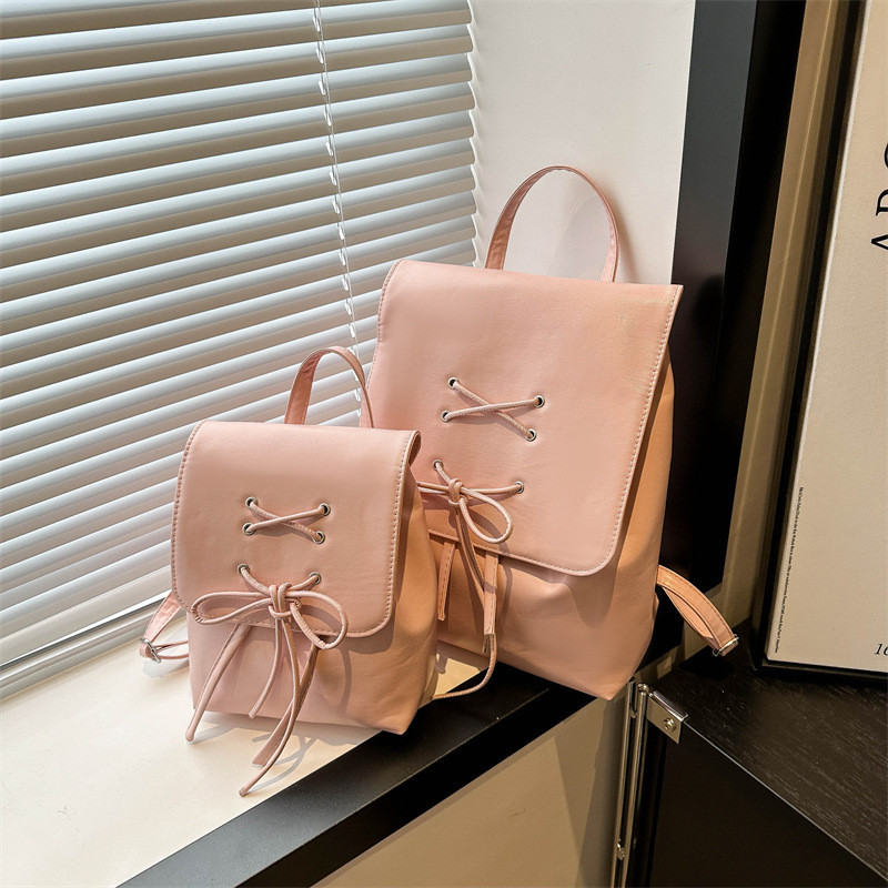 Tekstur warna murni, ikatan simpul sederhana, beg lapang, 2024 musim ...