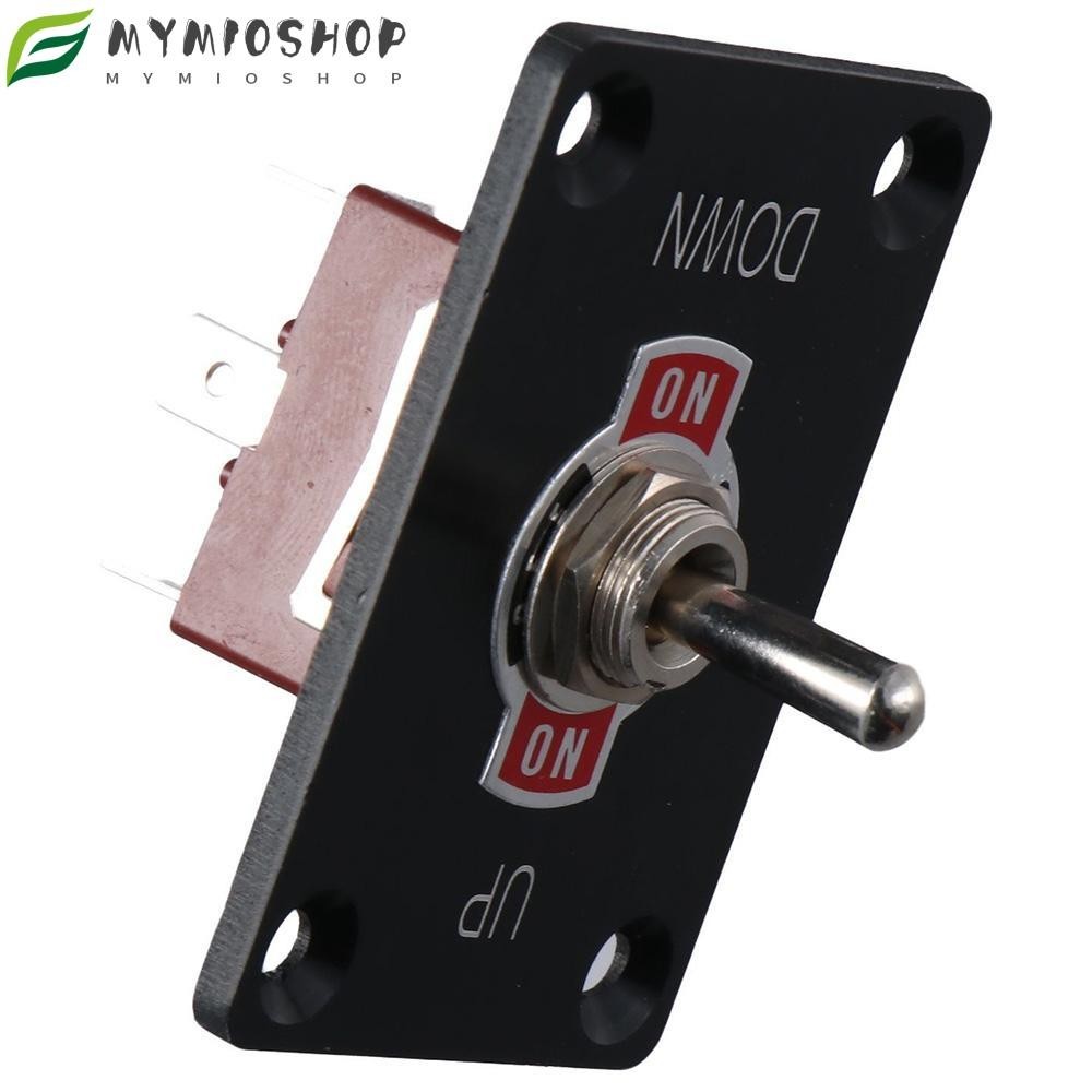 MIOSHOP Marine Boat Toggle Switch, Black On//ON Momentary Button Switch ...
