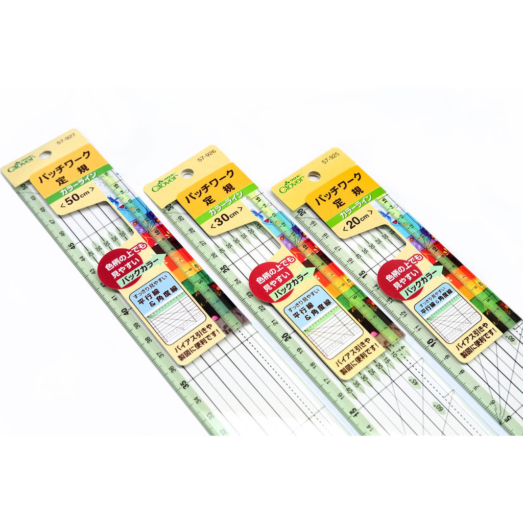 Clover Patchwork Ruler 20cm / 30cm / 50cm | Shopee Malaysia