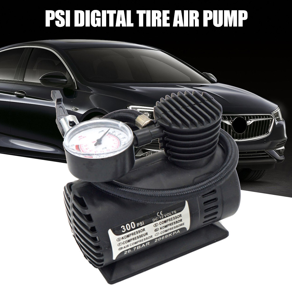 keepdreaming 12V 300PSI Mini Air Compressor Auto Inflatable Pump ...