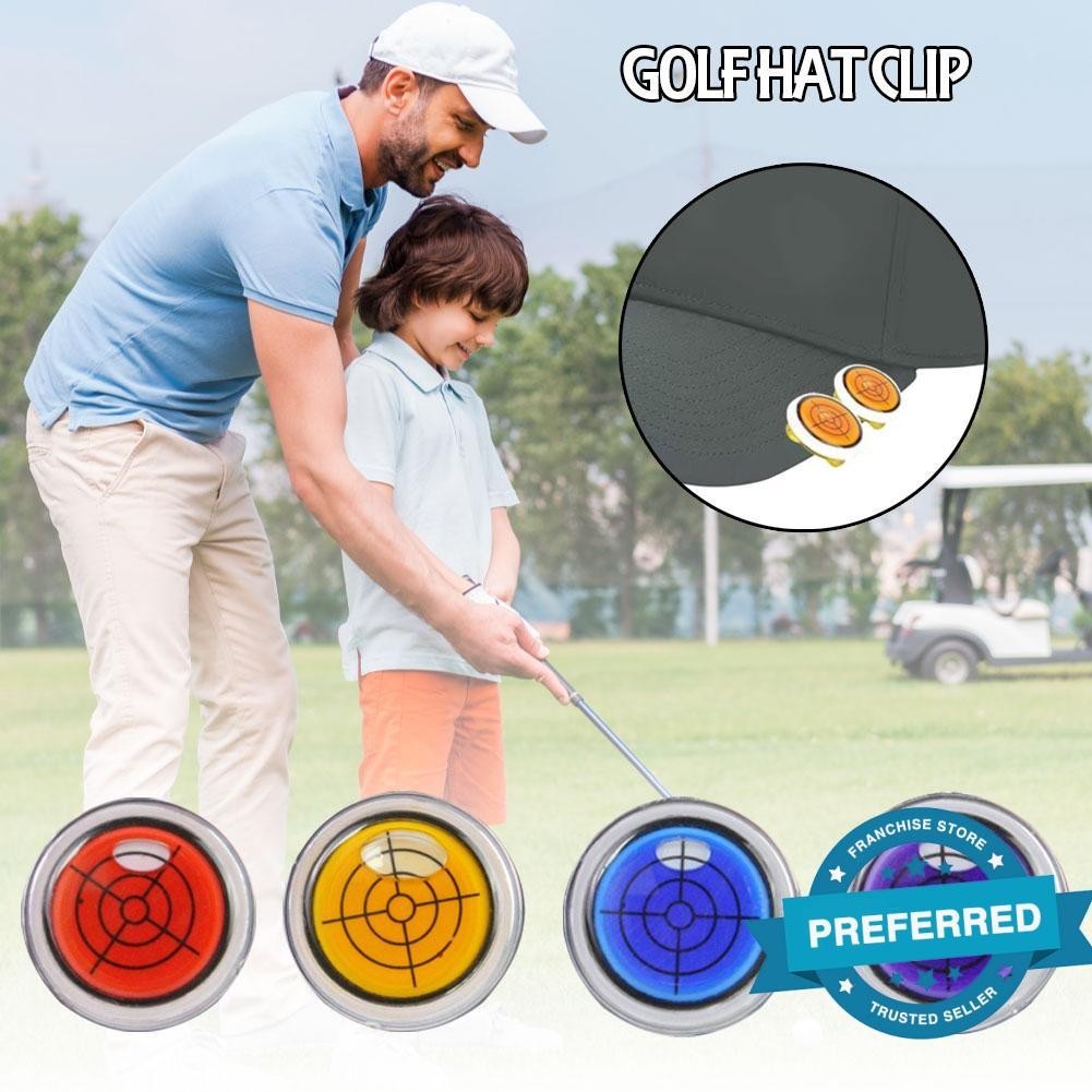 Golf Cap Clip, Level Gauge, Plastic Ball Position Marker, Five Colors ...