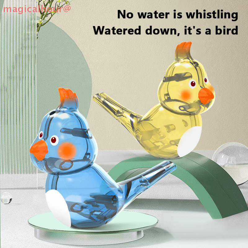 magicalhour Water Bird Whistle Children's Toys Oral Muscle ...