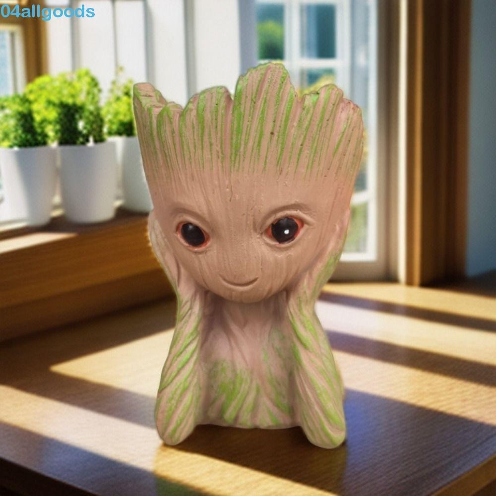 ALLGOODS Galaxy Tree Flower Pot, Cartoon Character Action Figures Tree ...