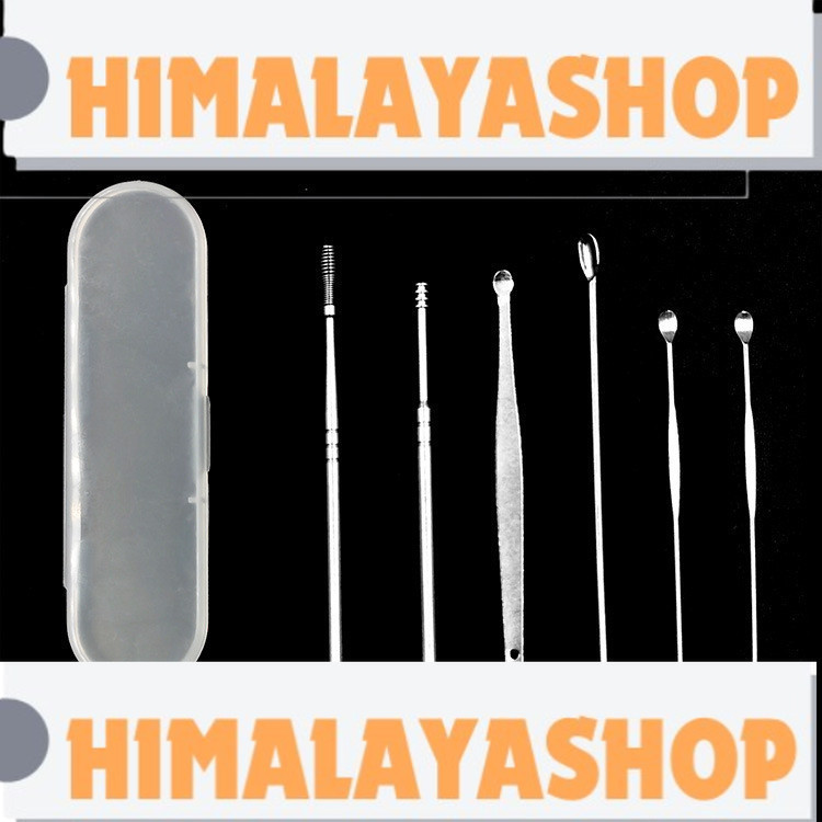 Ear Pick Cleaning Ear Picking Tool Stainless Steel Spiral Ear Pick Set ...