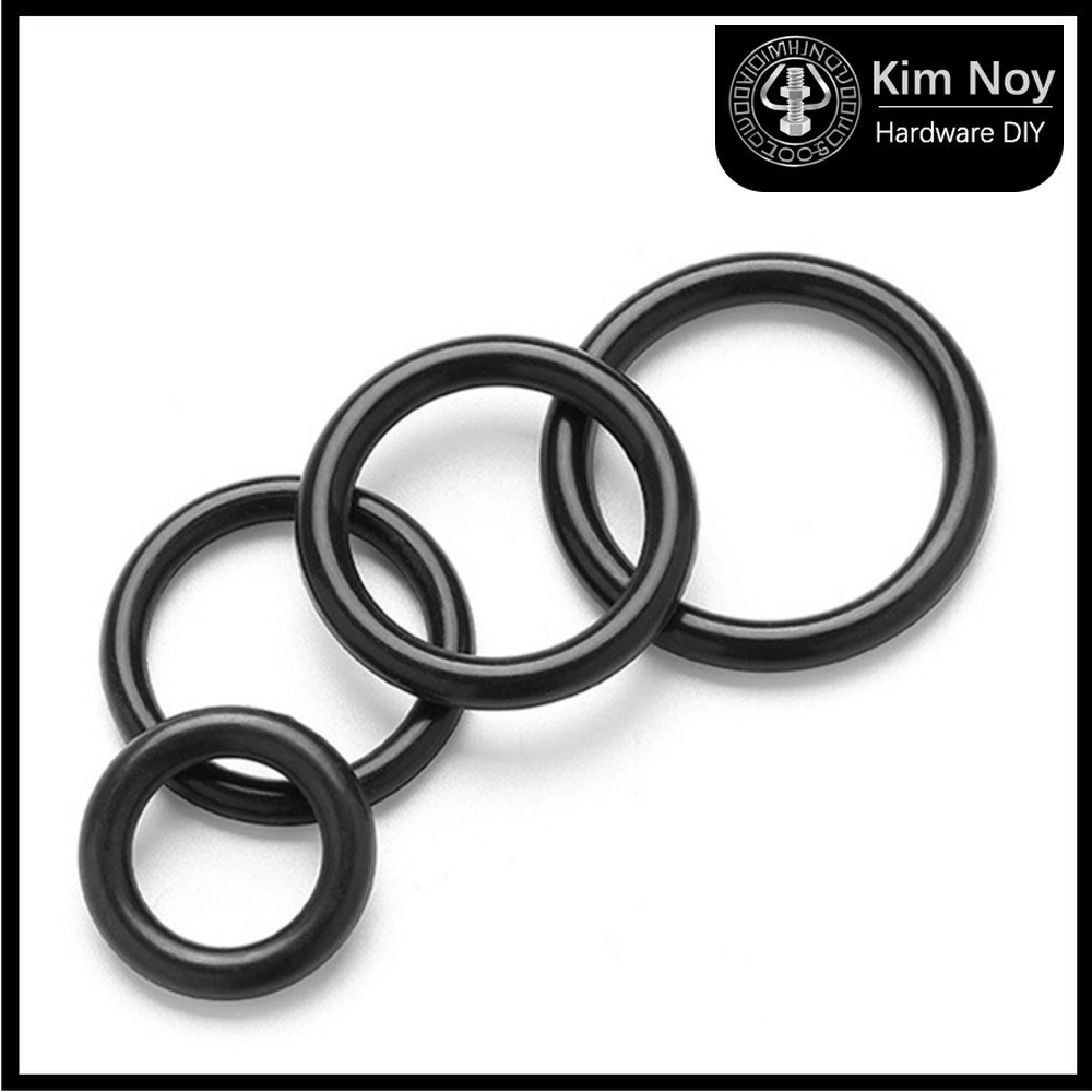 [KH] Cs4.0mm O-Ring Sealing Ring Round Rubber Gasket OD16-100mm | Shopee Malaysia