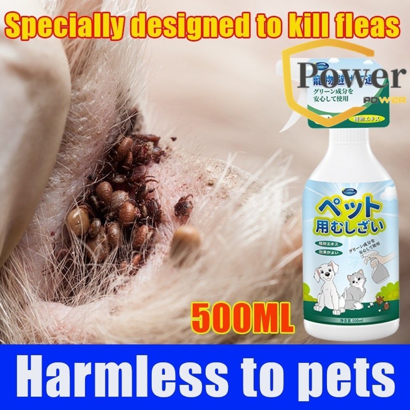 500ml dog spray for ticks, dog spray ticks and fleas special treatment ...