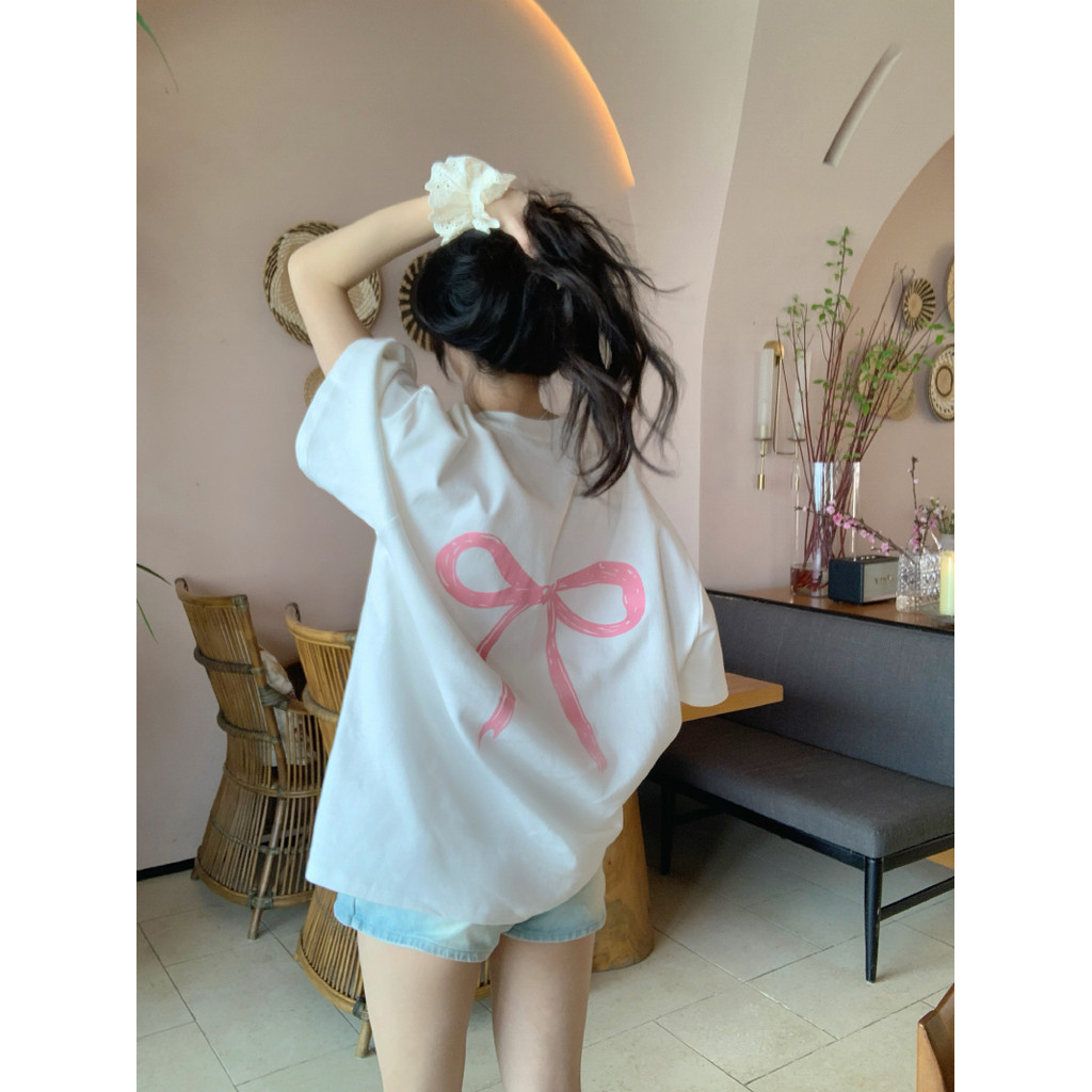 220G 100% Cotton T-shirt Unisex Short Sleeve Oversize Print T-shirt Plus Size Woman Tees Loose ...