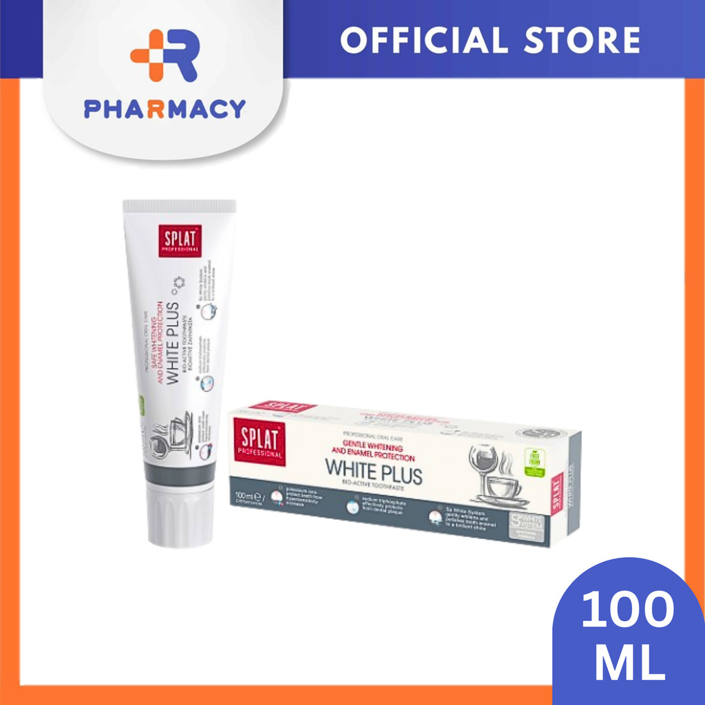 R Pharmacy | Splat Pro Series White Plus Toothpaste 100ml | Shopee Malaysia