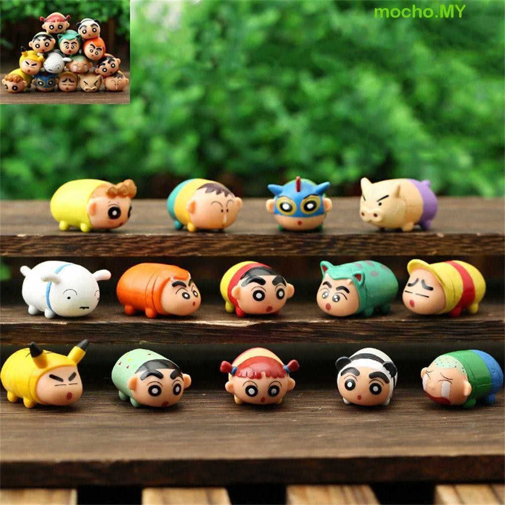 MOCHO Crayon Shin-chan Figure, Mini Doll Anime Figure Shinnosuke Nohara ...