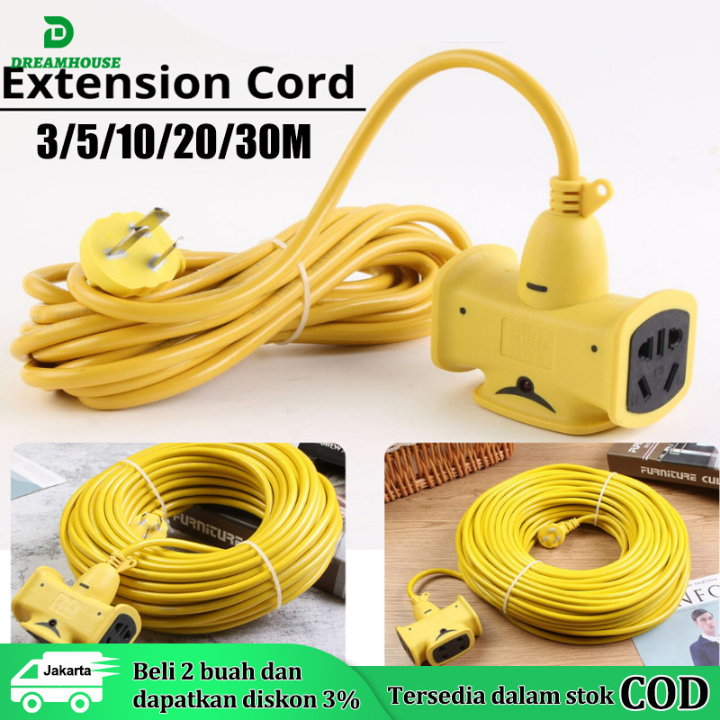 Extension Cable Connection socket With Extra Long Plug-in Strip Cable 5 ...