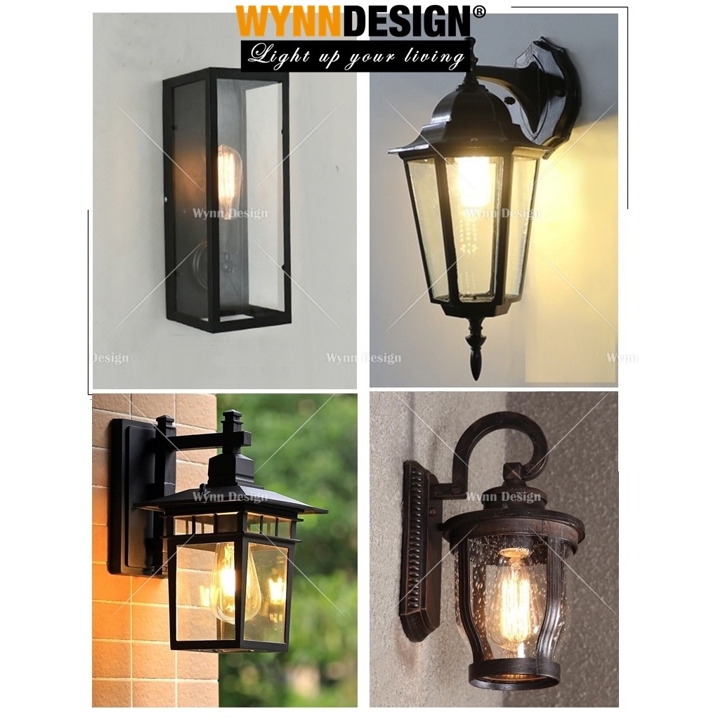 Wynn Design [Outdoor Wall Lamp] British Style Wall Lamp Decor Lamp ...