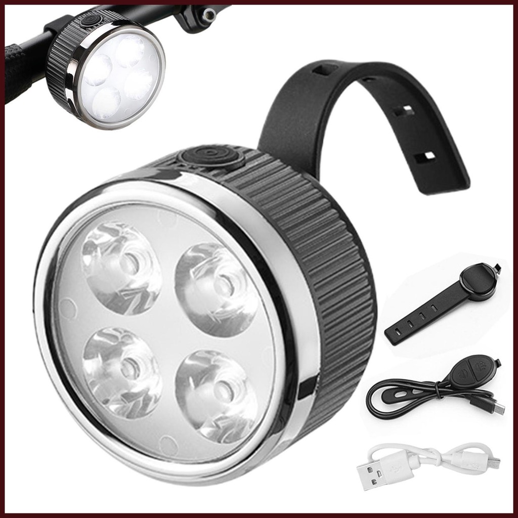 Cycle Light and Bell Set Rechargeable Cycle Lights with Bell Cycle ...