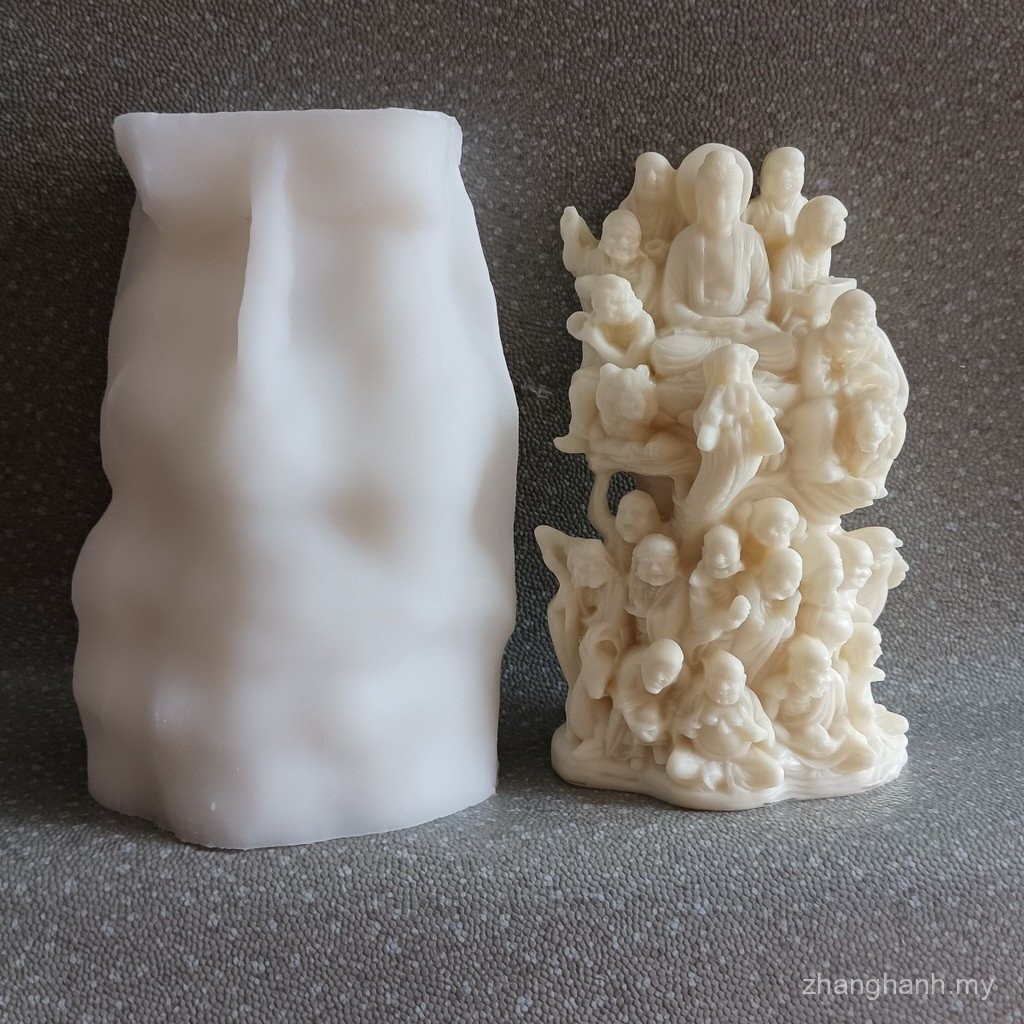 The Eighteen Disciples of the Buddha Silicone MolddiyThree-Dimensional ...
