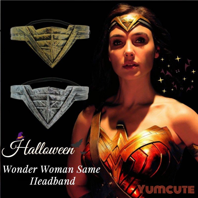 Woman Diana Prince Cosplay Tiara Headband Crown Superhero Headwear ...