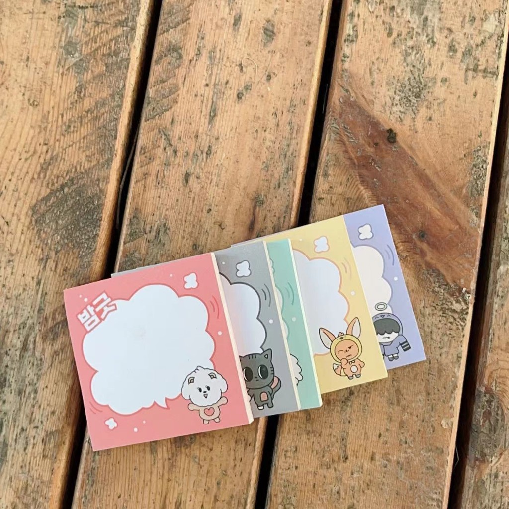 kpop TXT PPULBATU Sticker Note Paper Stay Post It Notes | Shopee Malaysia