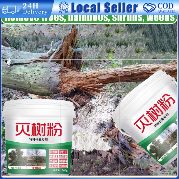 500g Tree Killing Powder Weed Killer Rumput Sambau Destroy Tree Power ...