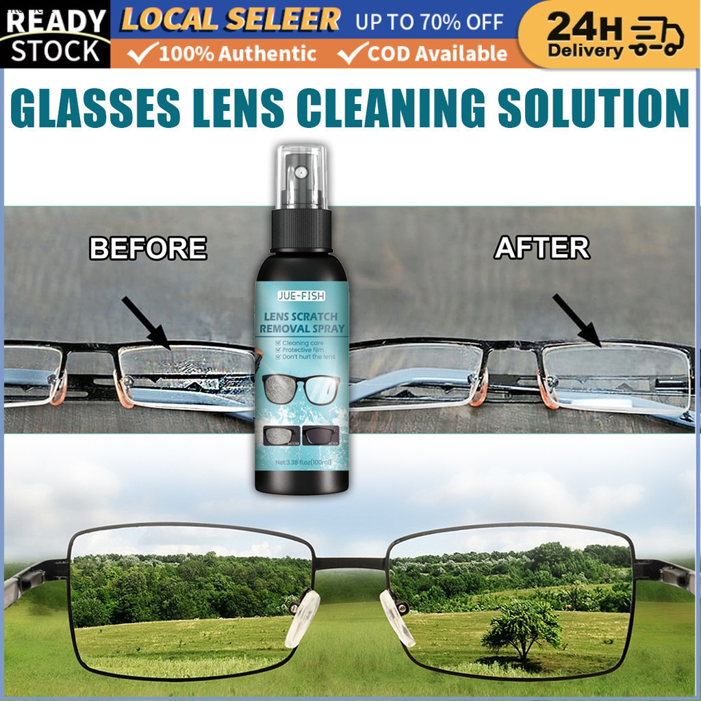 Natural Ingredient Lens Scratch Remover 100ml Spray Eyeglass Blurred ... Natural Ingredient Lens Scratch Remover 100ml Spray Eyeglass Blurred ...