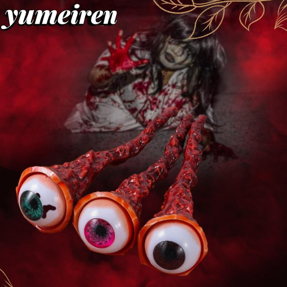 YUMEIREN Latex Fake Eyeballs, Latex Random Color Simulation Human Organ ...