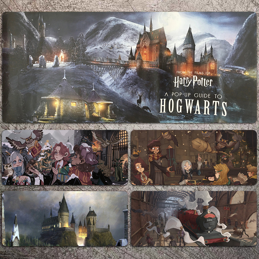 Harry Potter Large Anime Game Mouse Pad Hogwarts School Godric ...