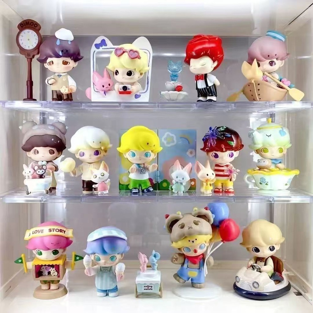 POPmart DIMOOBubble Date Series Blind Box Matt Cute Hand-Made Girls ...