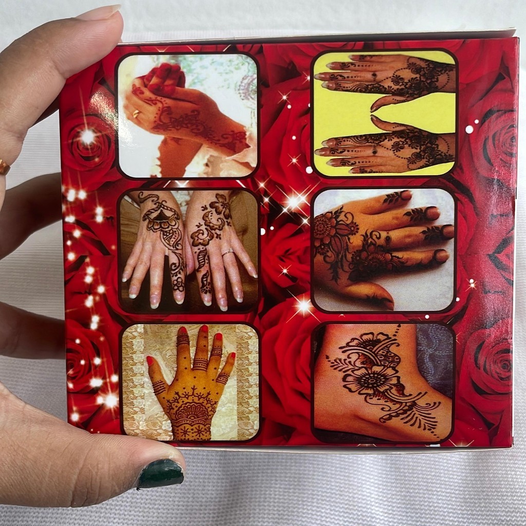 20gm INAI KUKU VIRAL Warna Cantik, Mesra Solat Inai Kuku maharani Botol ...