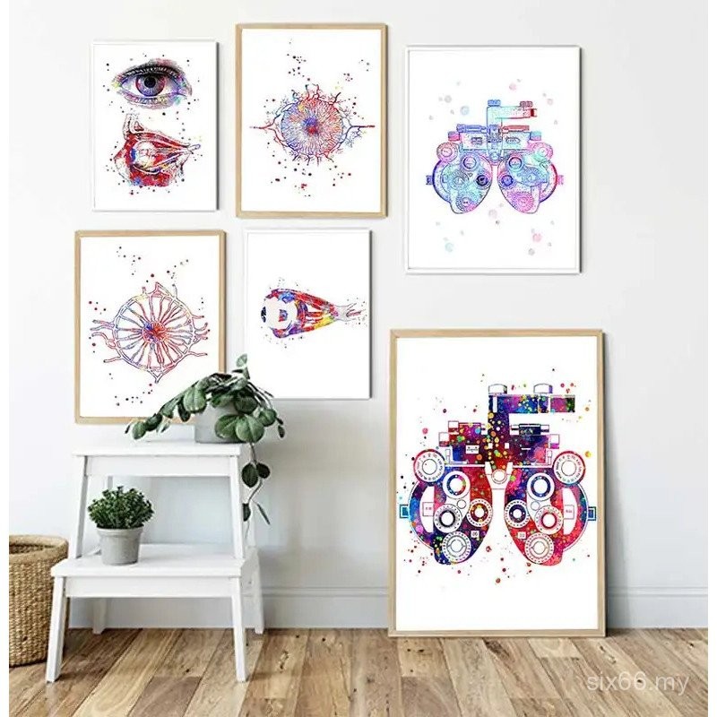 Trial Frame Optometrical Tools Art Optical Poster Prints Optometry ...