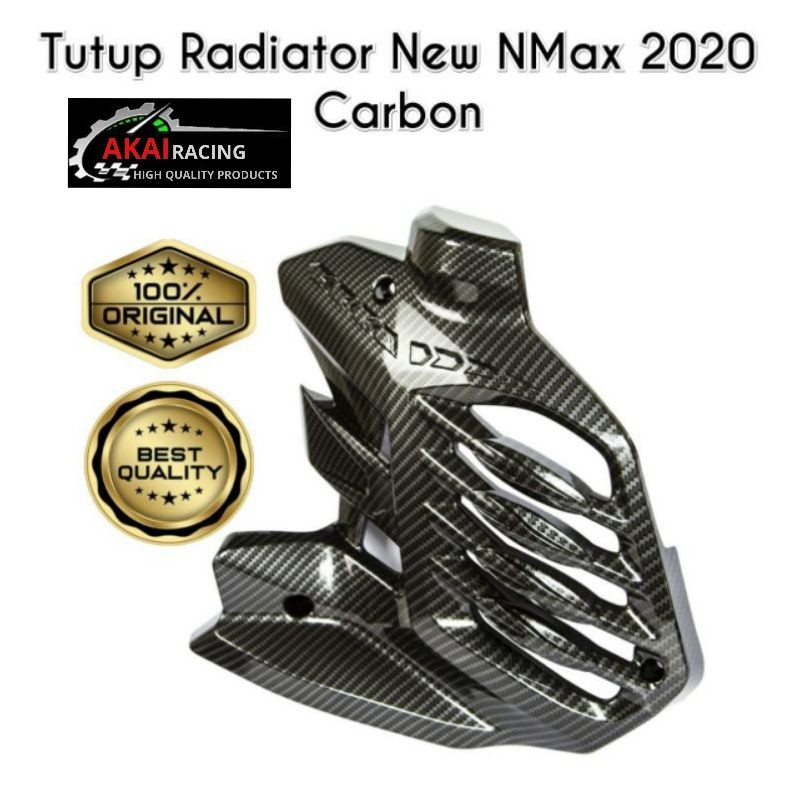Carbon cover nmax new radiator cover carbon radiator cover carbon nmax ...