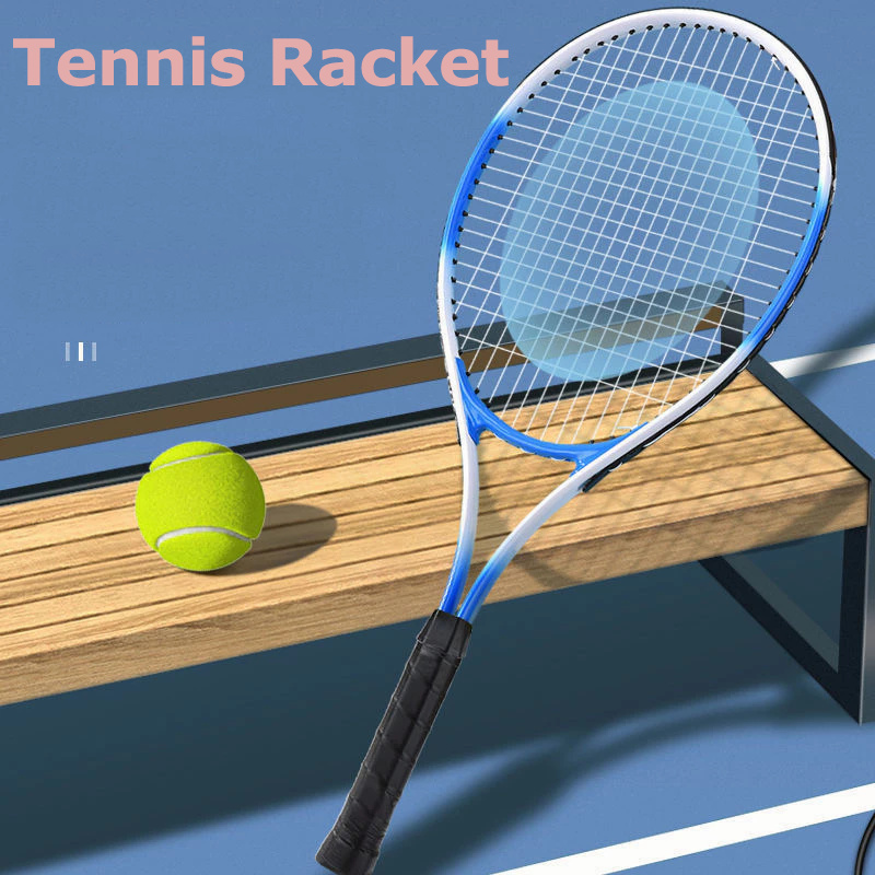 Tennis Racket Professional Practice with String Match Racket Single ...