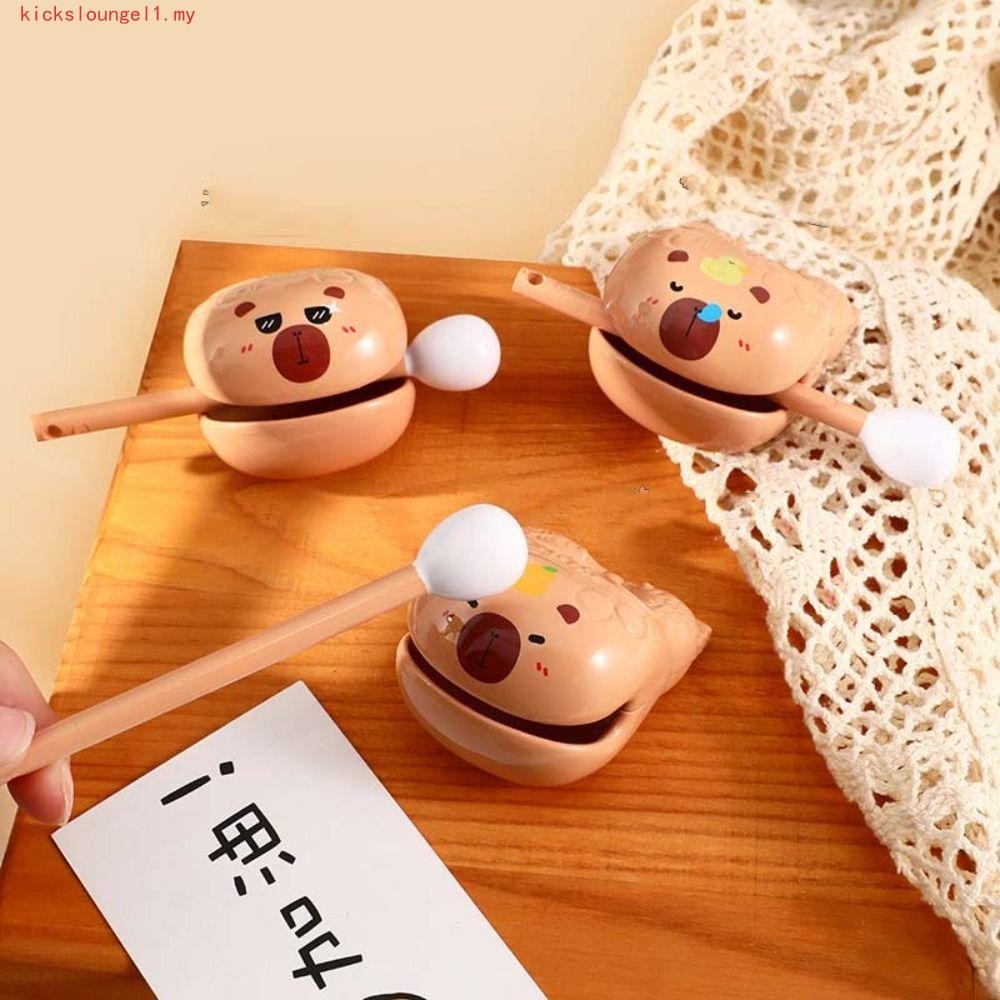 KICKSLOUNGEL Animal Panda Wooden Fish, Percussion Capibara Capibara ...