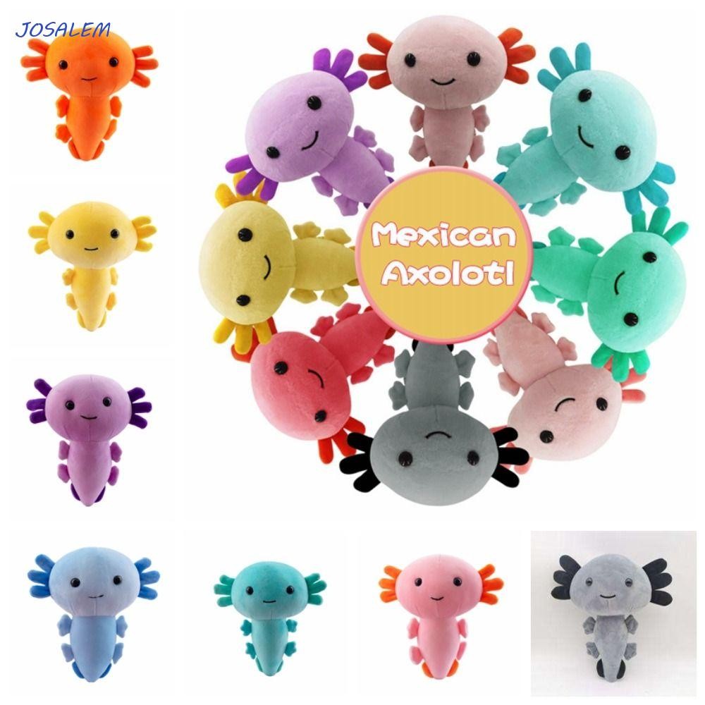 JOSALEM 20cm Axolotl Plush Toy, Fluffy Plushie Axolotl Axolotl Stuffed ...