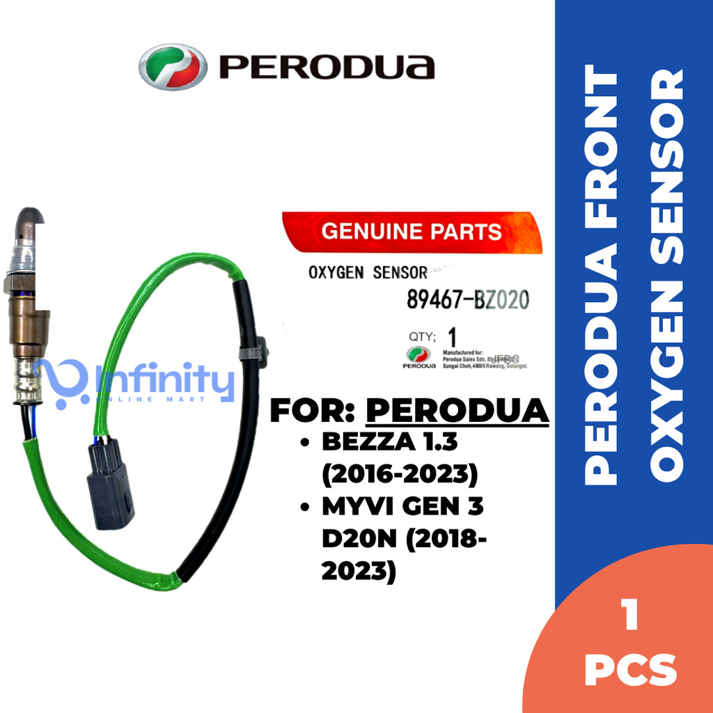PERODUA Front Oxygen Sensor For Myvi Gen3 D20N/ Bezza 1.3 (89467-BZ020 ...