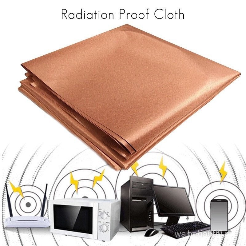 Pure Copper Faraday Fabric-EMF Protection RFID/EMI/RF Electromagnetic ...