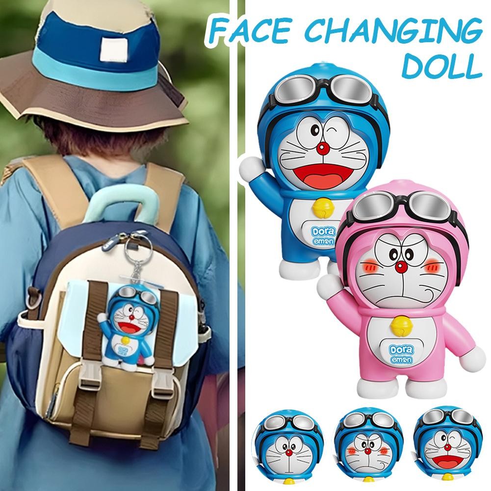 Olove Doraemon Press-to-change Face Toy Cute & Interactive For Kids ...