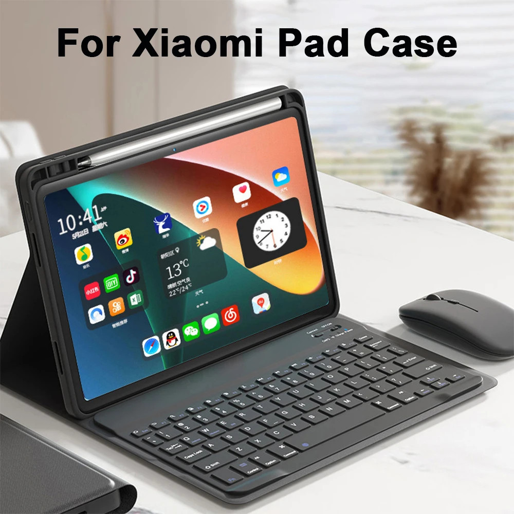 Case with Keyboard for Xiaomi Mipad 6 7 pro SE11 PAD2 Magnetic ...