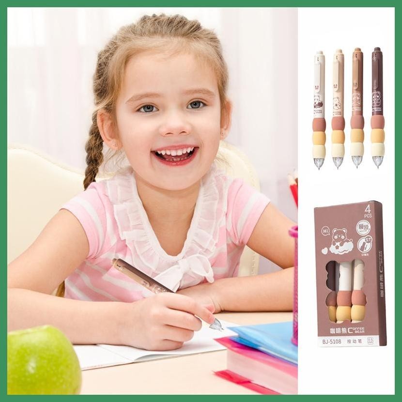 Retractable Gel Pens 0.5 mm Retractable Ink Ball Point Pens Dry Fast ...