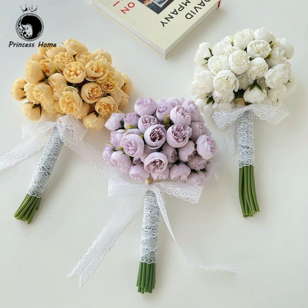 2024 New perkahwinan Bunga wanita bunga tangan pengantin hand bouquet ...